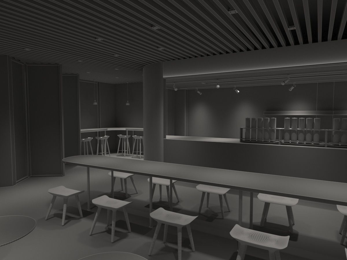 Milk Tea Shop 2 3D model | CGTrader