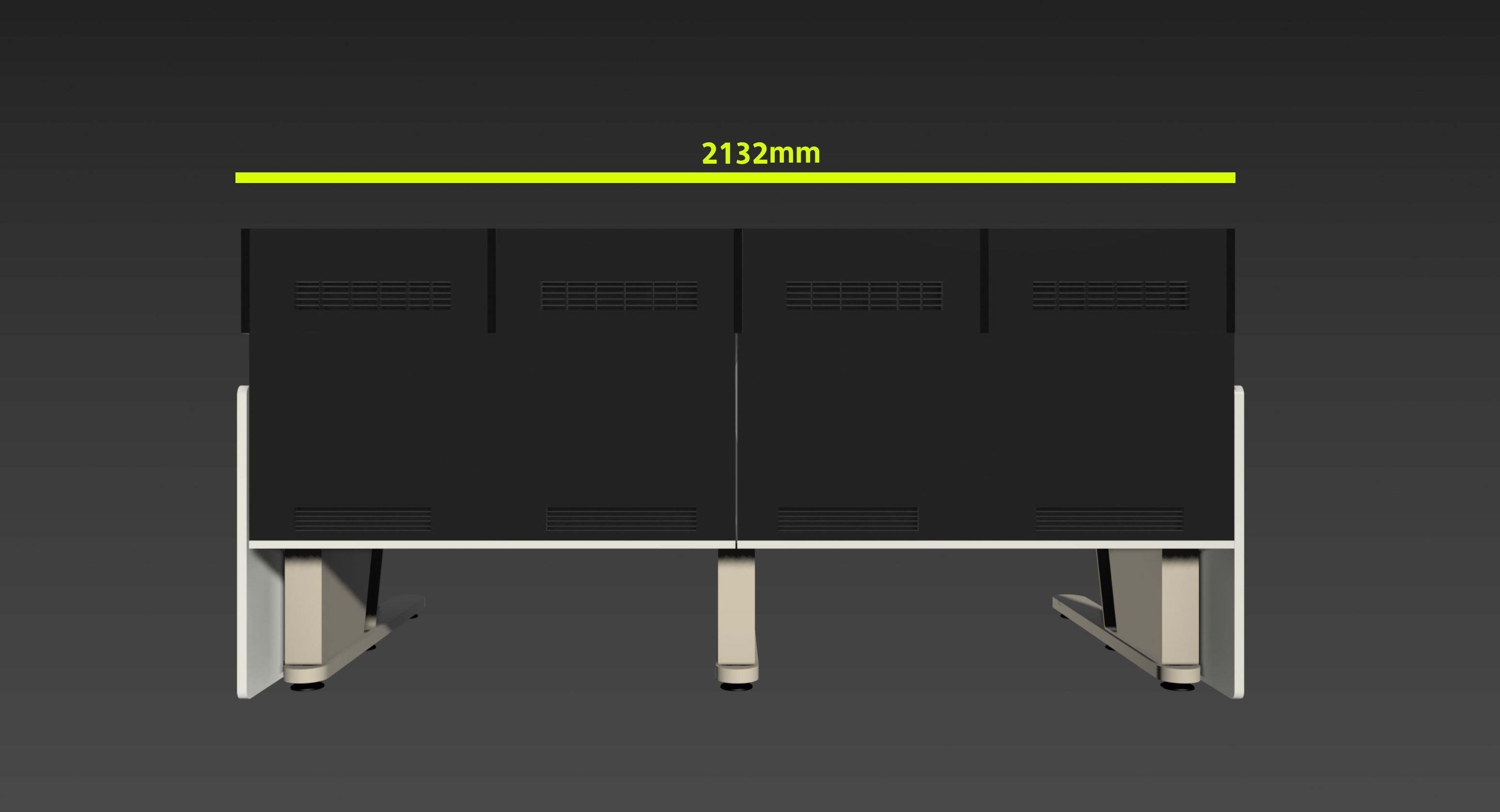 3D model Control Room Table- Real Life Scale VR / AR / low-poly | CGTrader