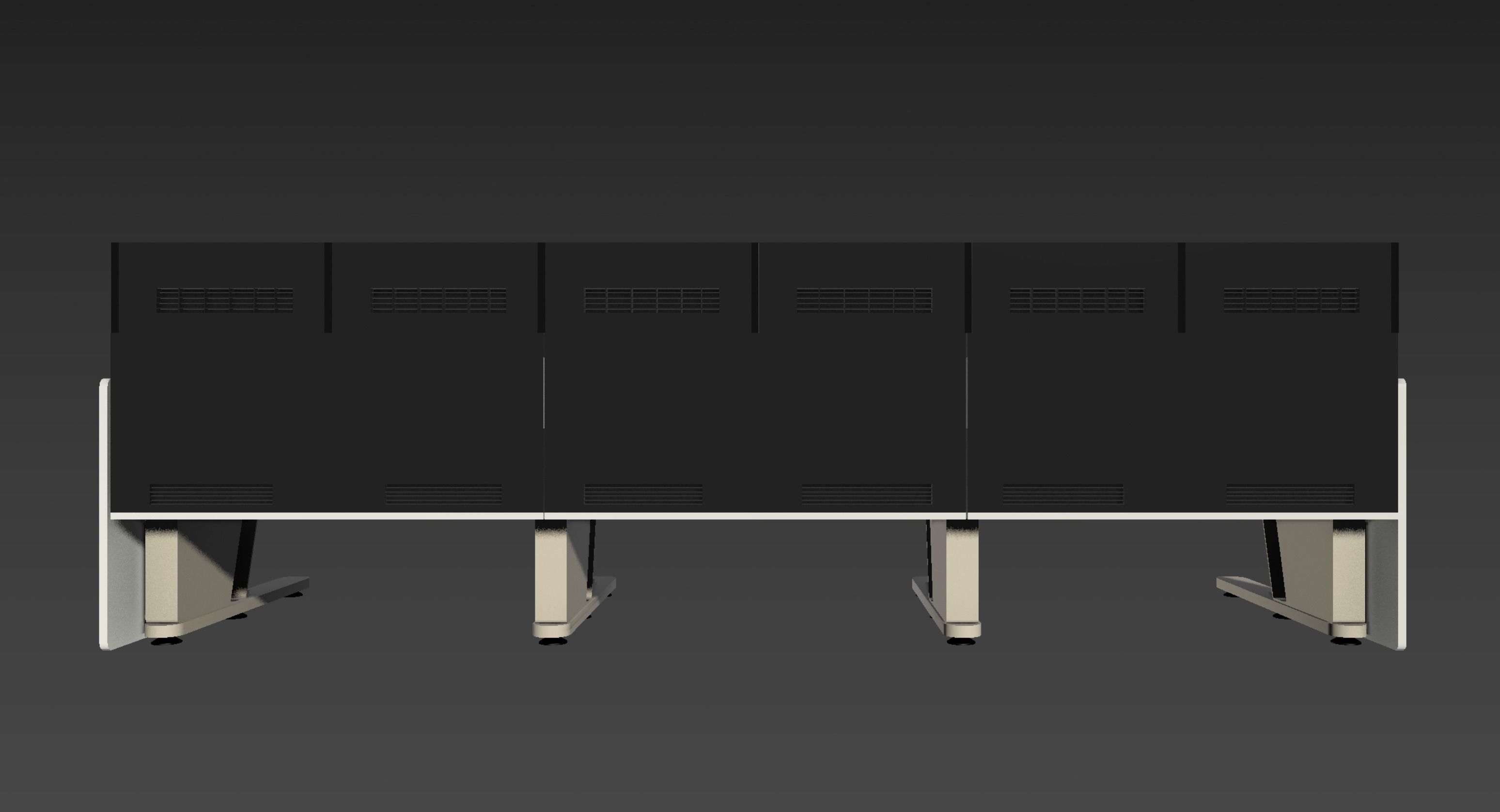 3D model Control Room Table- Real Life Scale VR / AR / low-poly | CGTrader