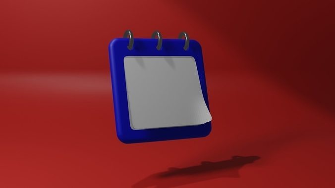 3D model Simple 3D Note Icon VR / AR / low-poly | CGTrader