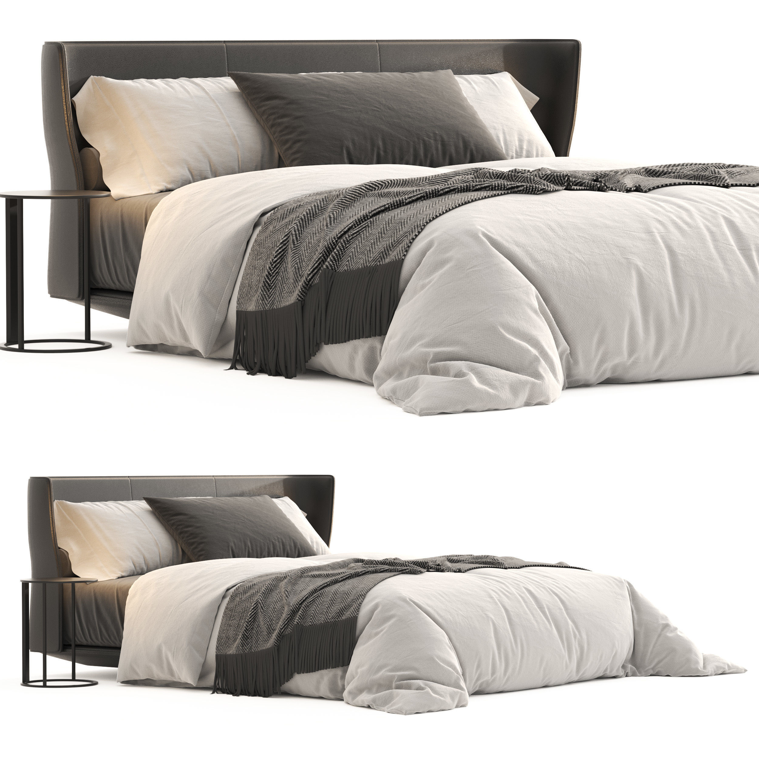 BB Italia alys Bed 3D model | CGTrader