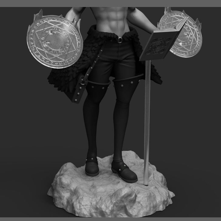 Zora Black Clover 3D model 3D printable | CGTrader