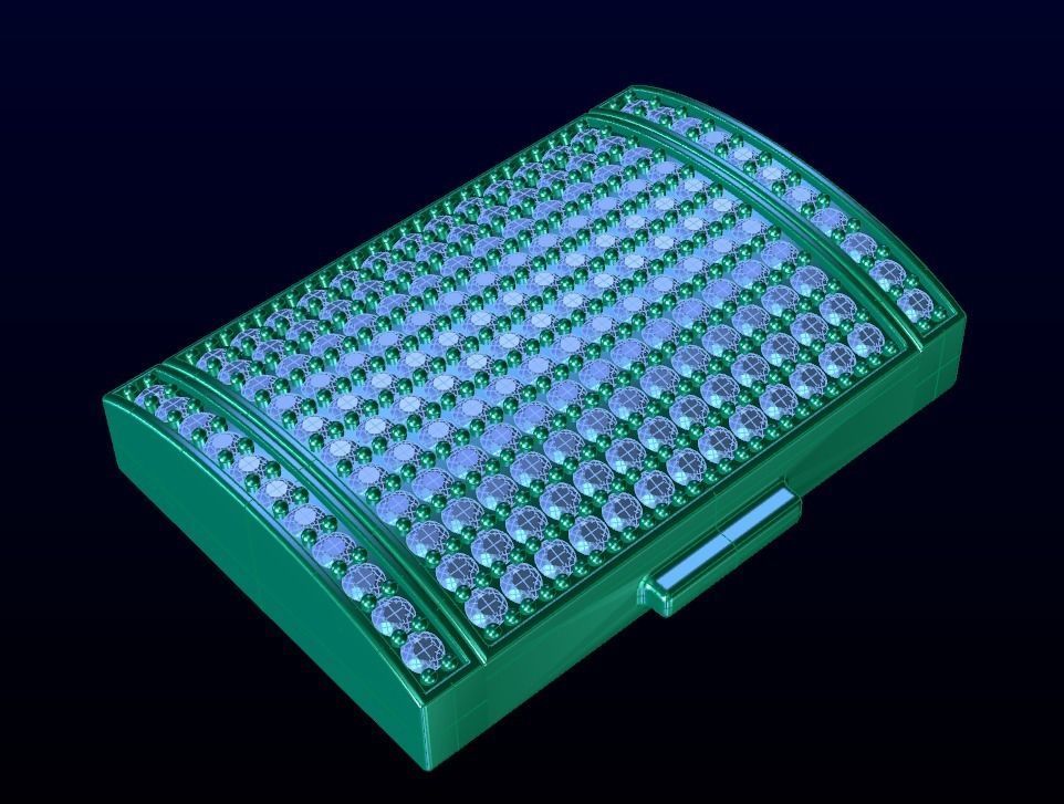 Diamond Box Clasp 3D model 3D printable | CGTrader