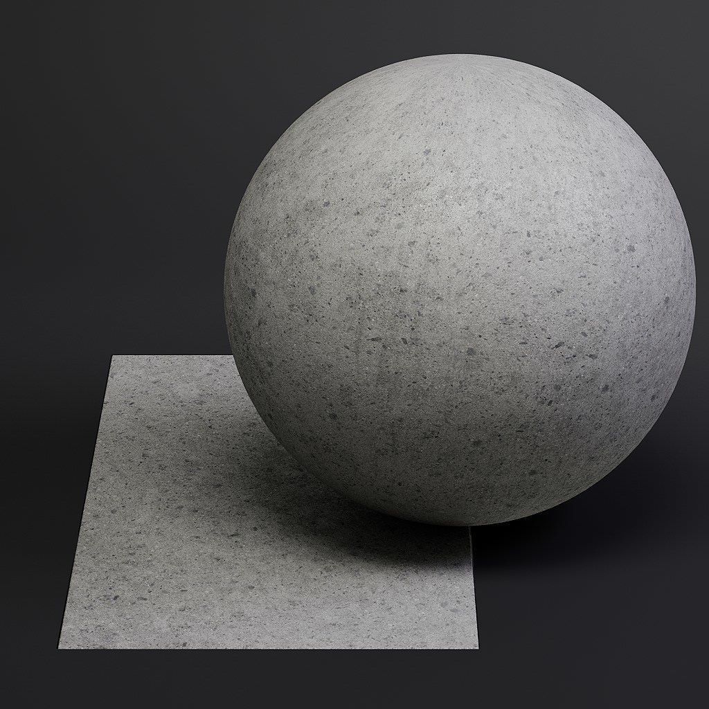 Texture Concrete vol01 Bare 8K Seamless PBR Materials VR / AR / low ...