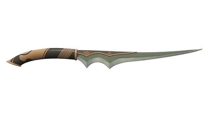 3D model Medieval Dagger VR / AR / low-poly | CGTrader