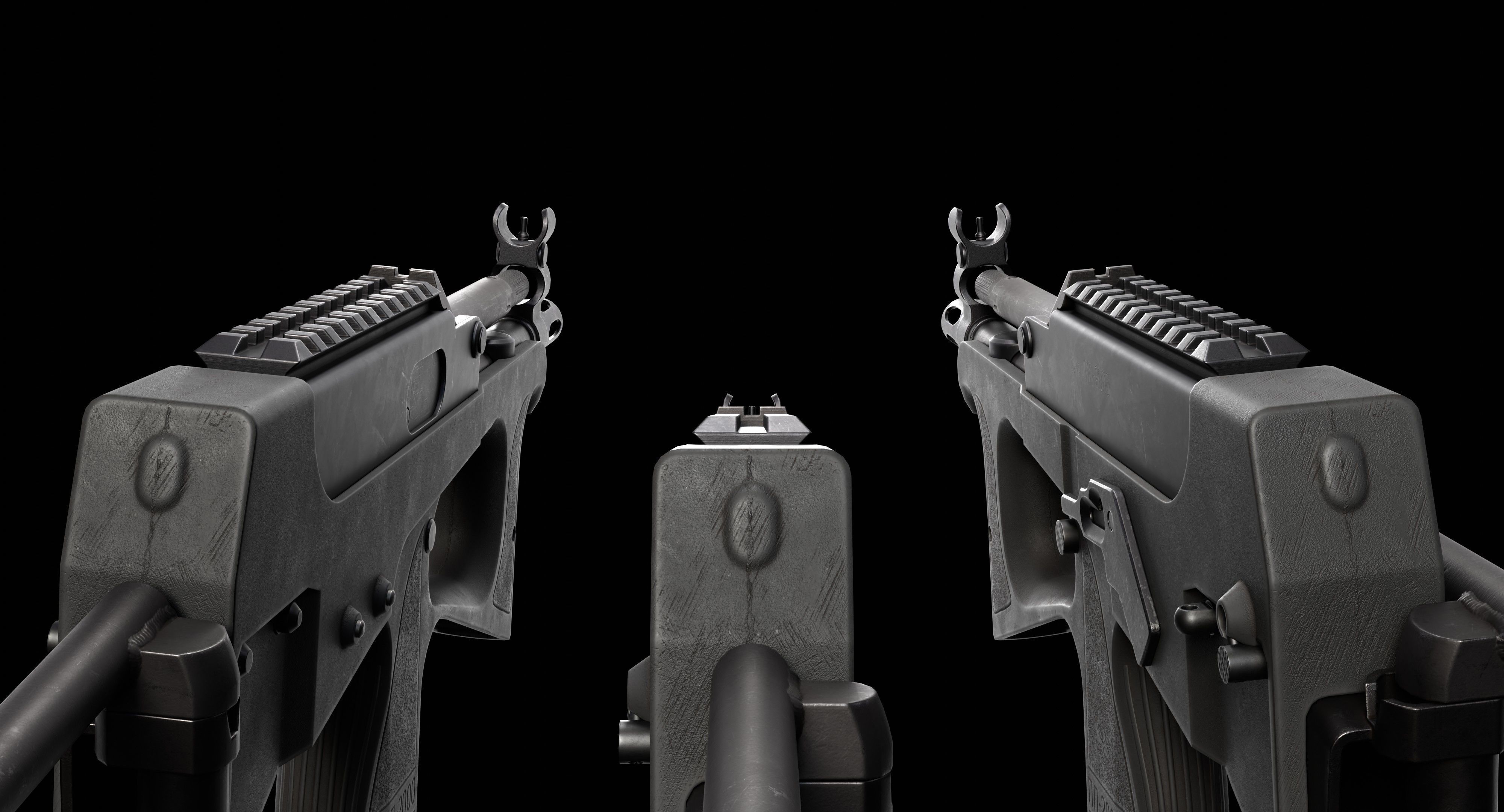 3D model PP-2000 SMG VR / AR / low-poly | CGTrader