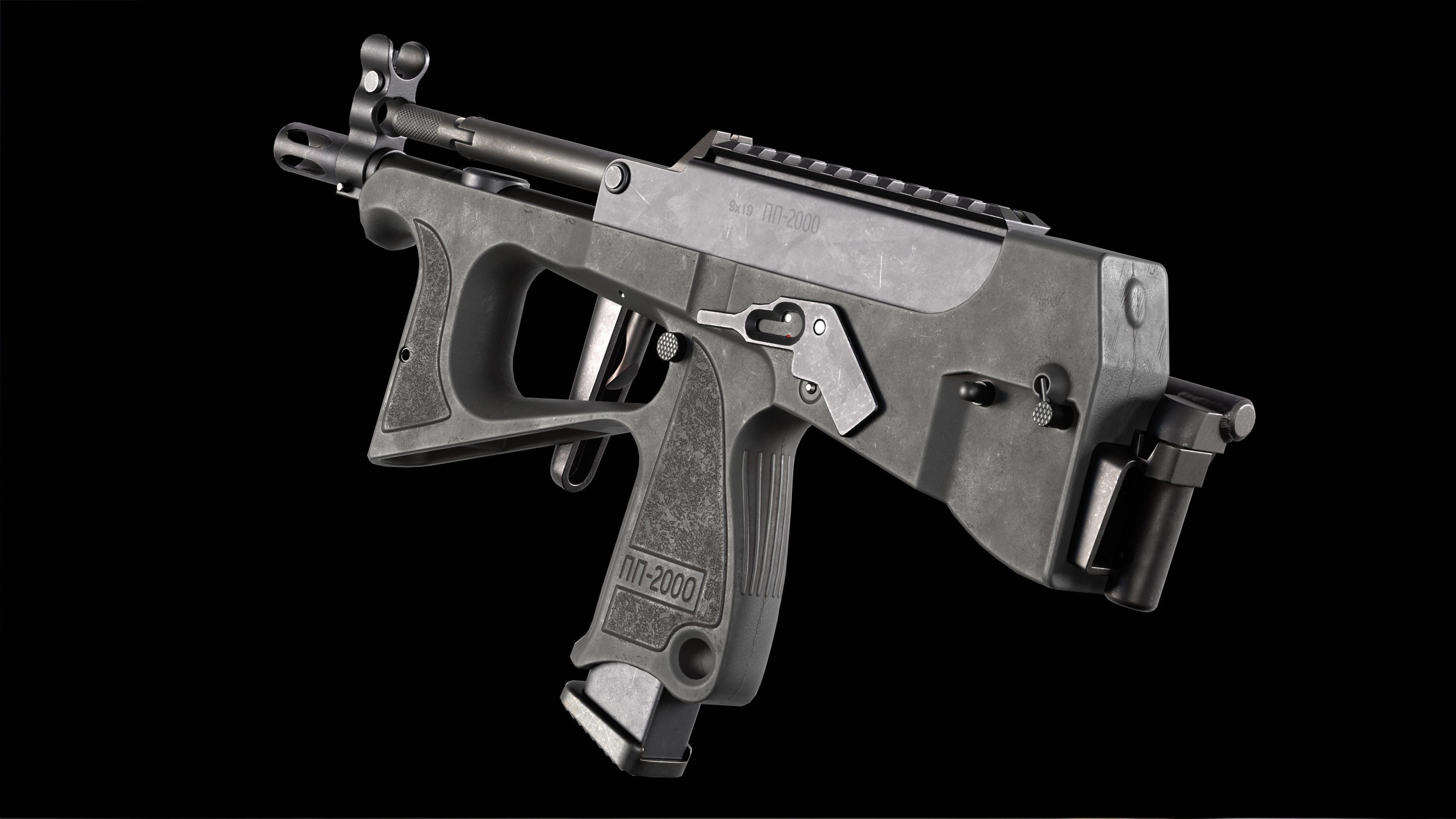 3D model PP-2000 SMG VR / AR / low-poly | CGTrader