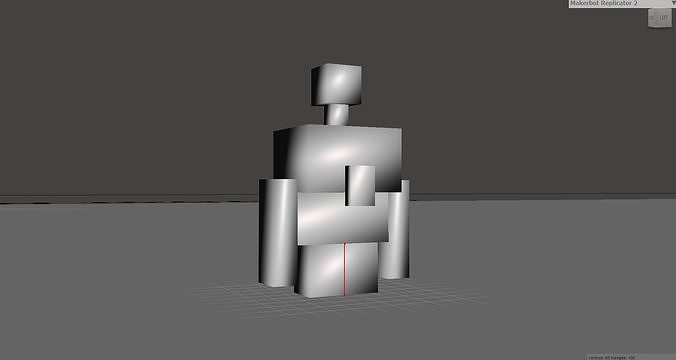 Minecraft Copper Golem 3D model 3D printable | CGTrader