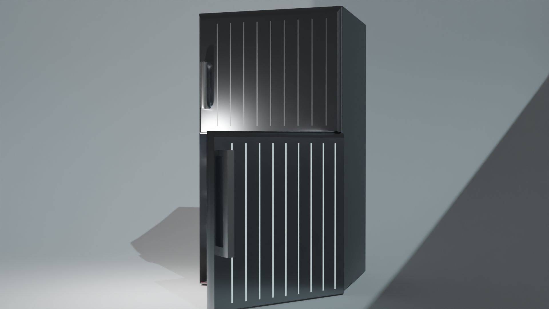 Refrigerator for free free 3D model | CGTrader