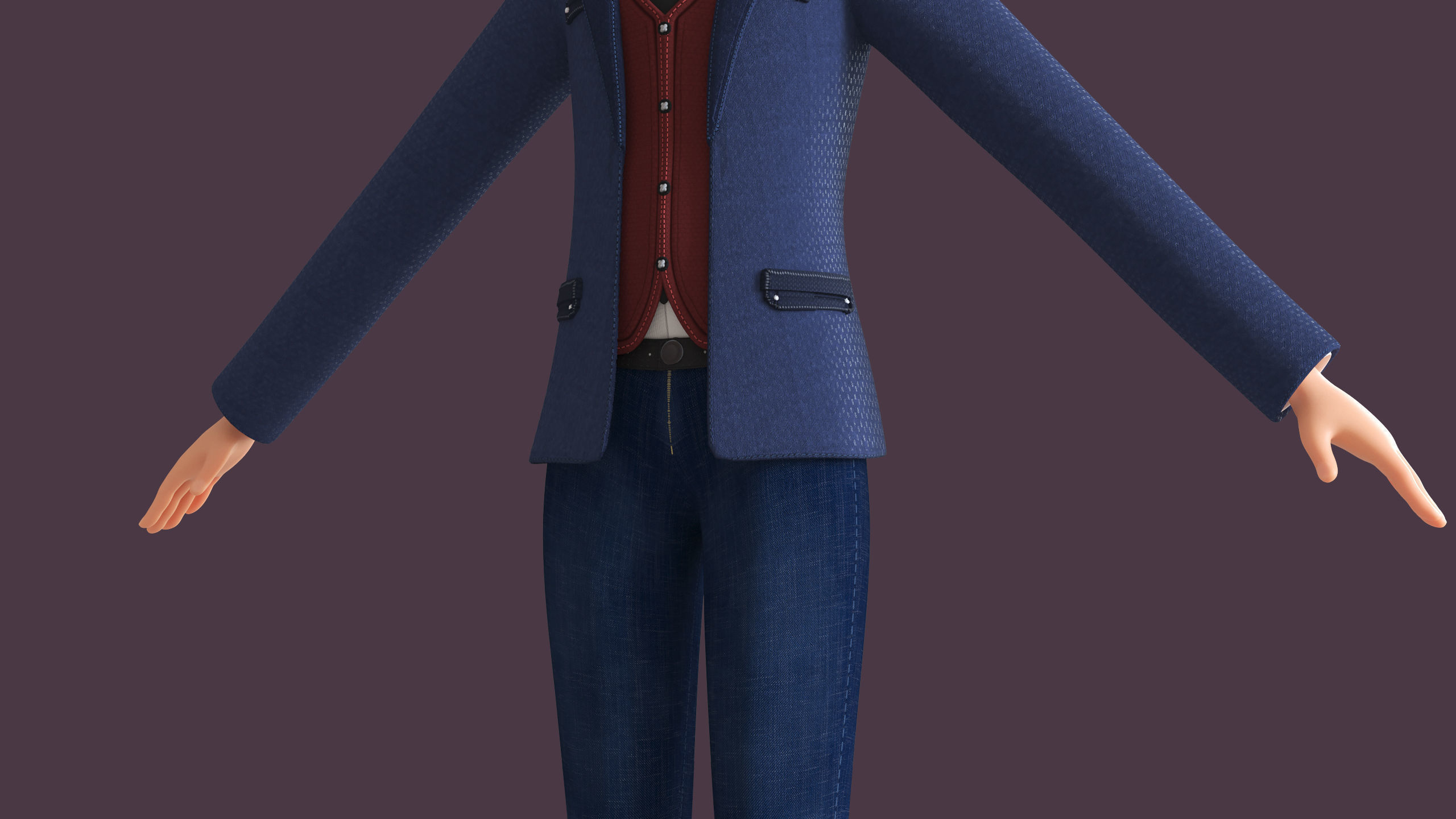 CARTOON MOTHER 3 - Rigged WOMAN - Blender Version 3D model rigged ...