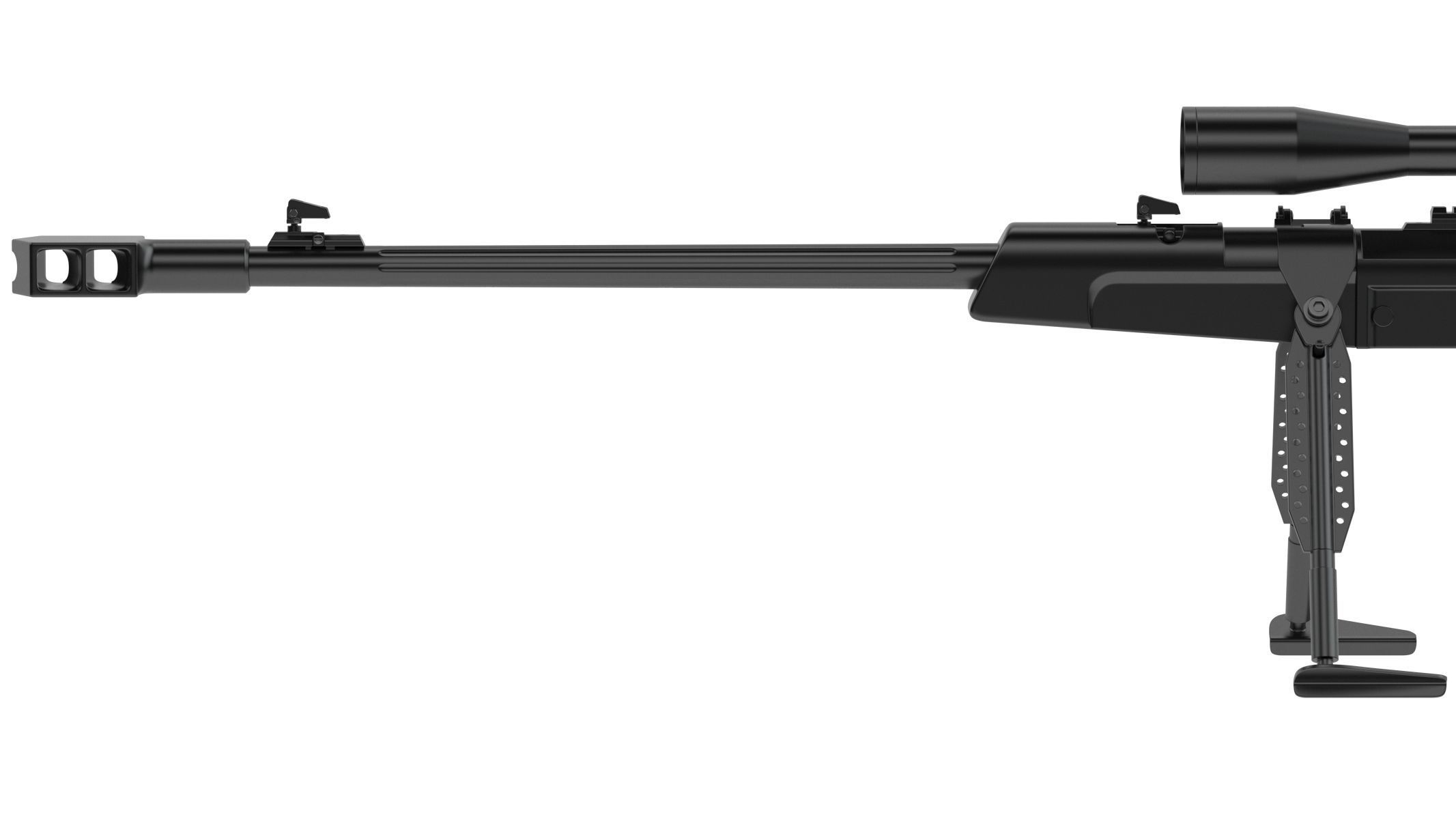 Zastava M93 Black Arrow Anti-materiel Rifle 3D model | CGTrader