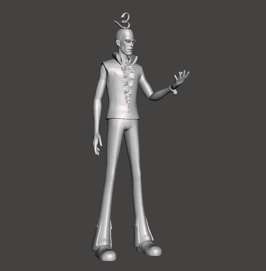 Mr 3 Galdino One piece 3D Model 3D model 3D printable | CGTrader