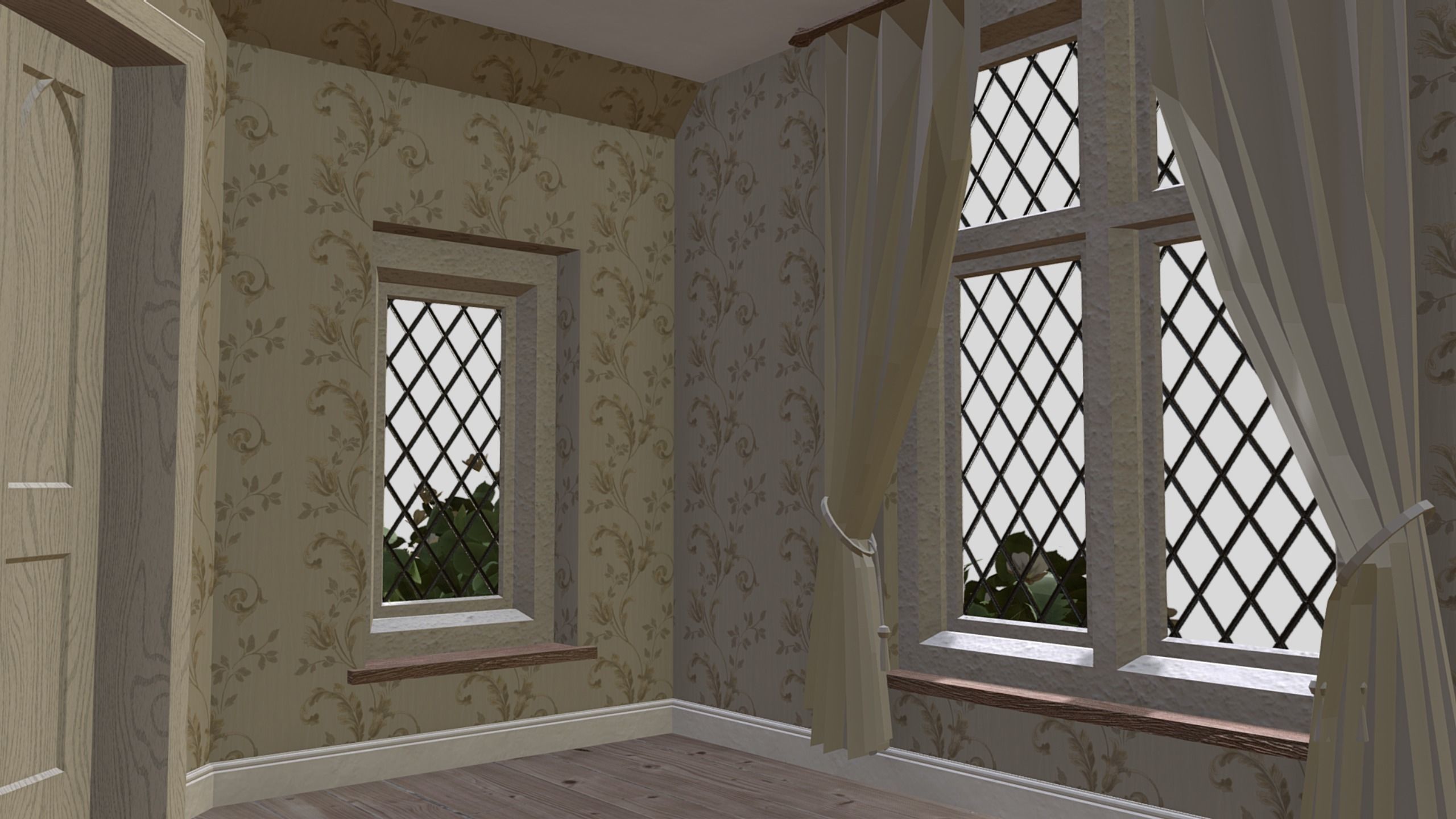 Victorian House - Abbotsfield Lodge 3D model | CGTrader
