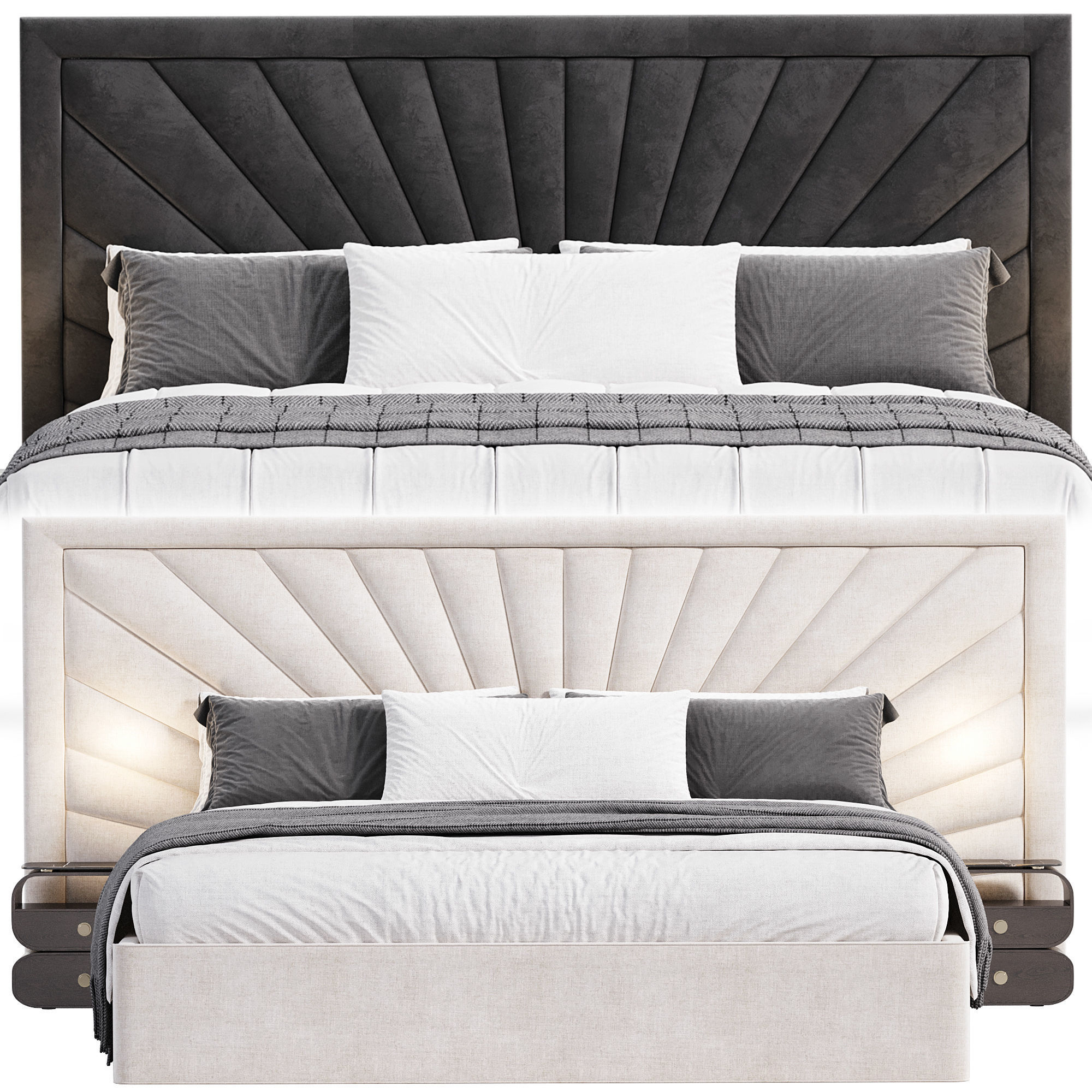 Bed KRMP 03 3D model | CGTrader