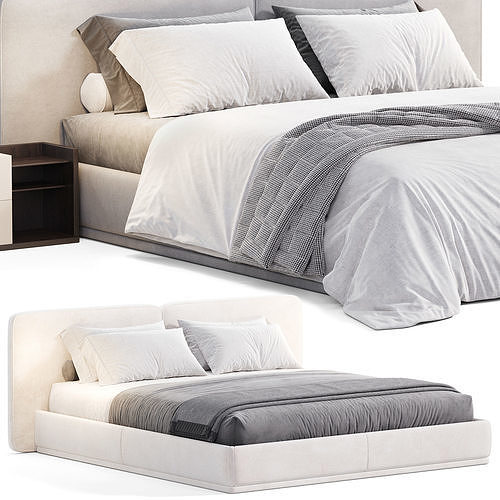 Sound bed by Ditre Italia 3D model | CGTrader