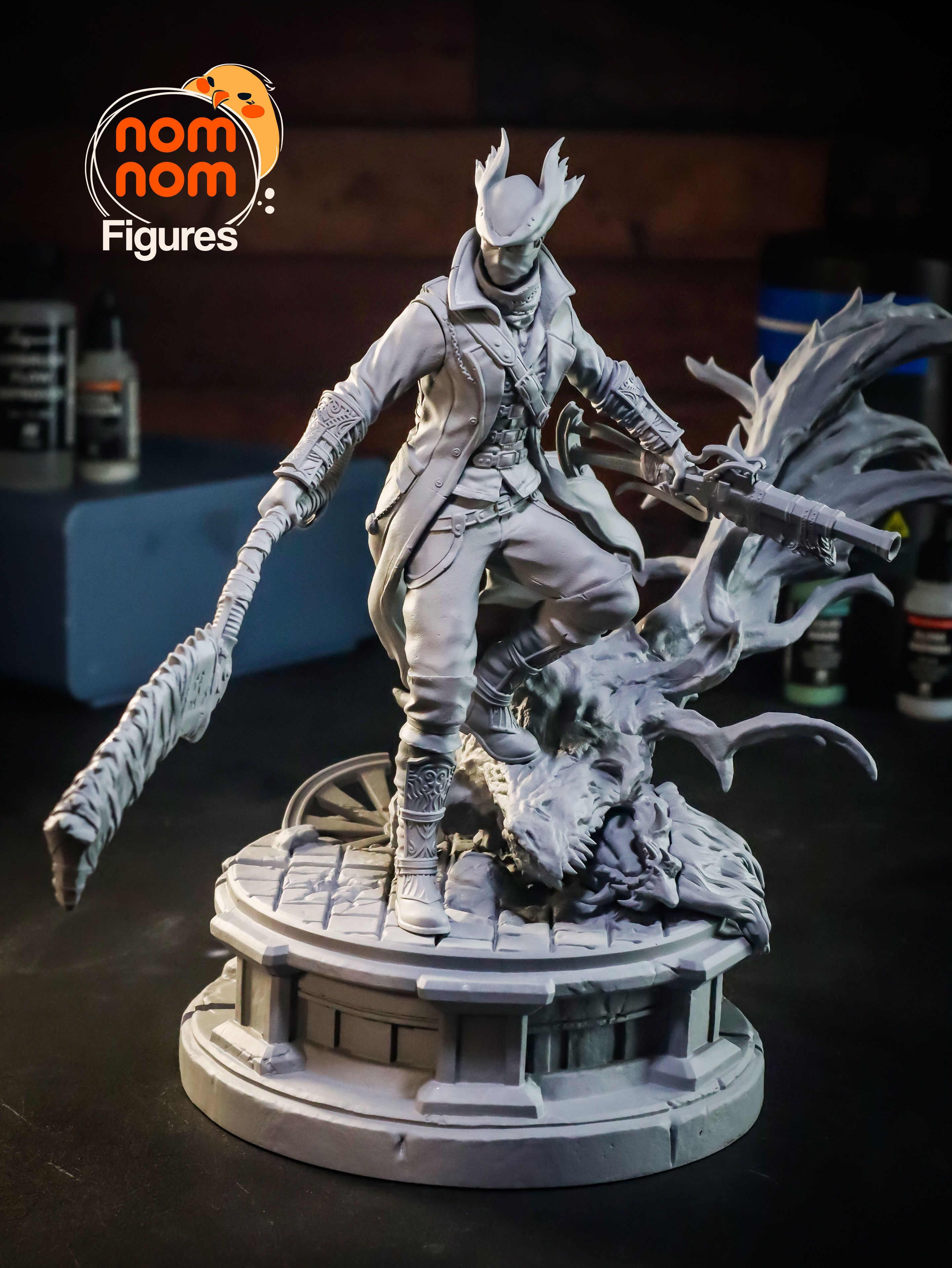 Hunter - Bloodborne 3D model 3D printable | CGTrader