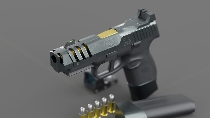 3D model FN 509CC Edge VR / AR / low-poly | CGTrader