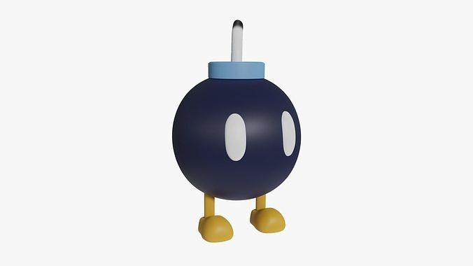 Bob Omb - Mario 3D model | CGTrader
