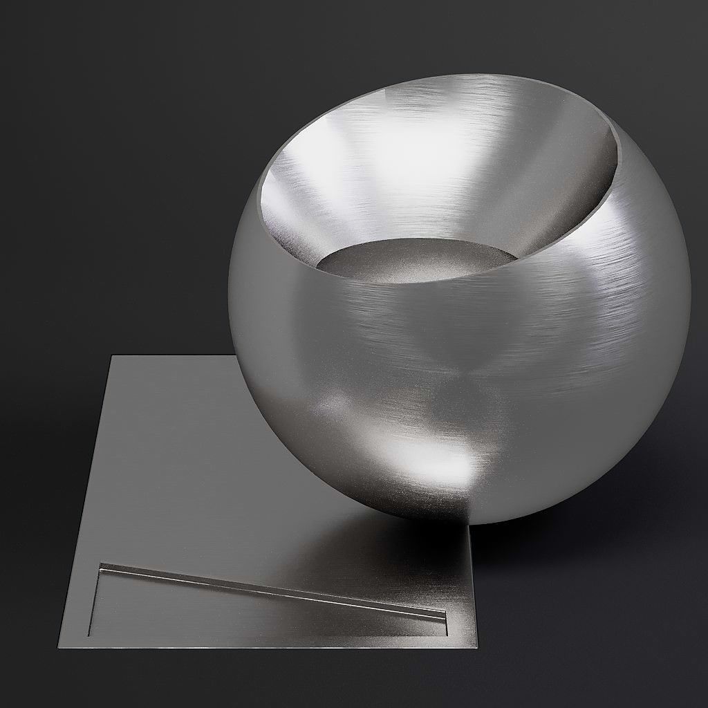 Texture Metal vol01 Brushed 8K Seamless PBR Materials VR / AR / low ...