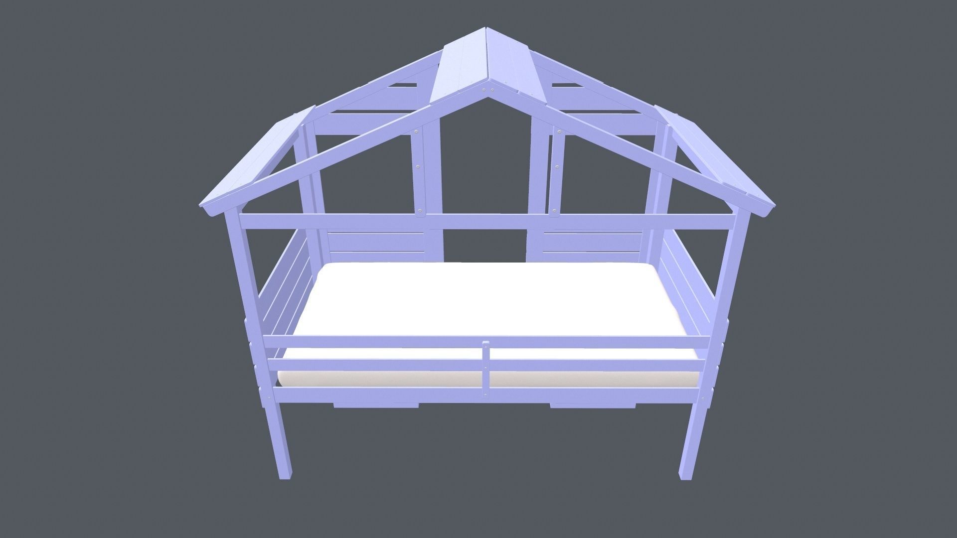 Baby cot 3D model 3D model | CGTrader