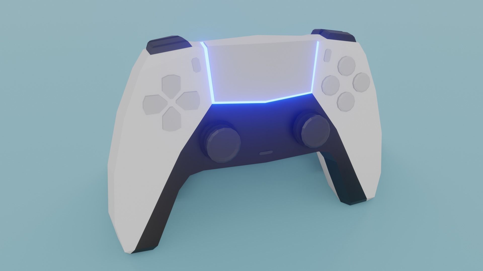 3D model Low Poly Playstation 5 VR / AR / low-poly | CGTrader