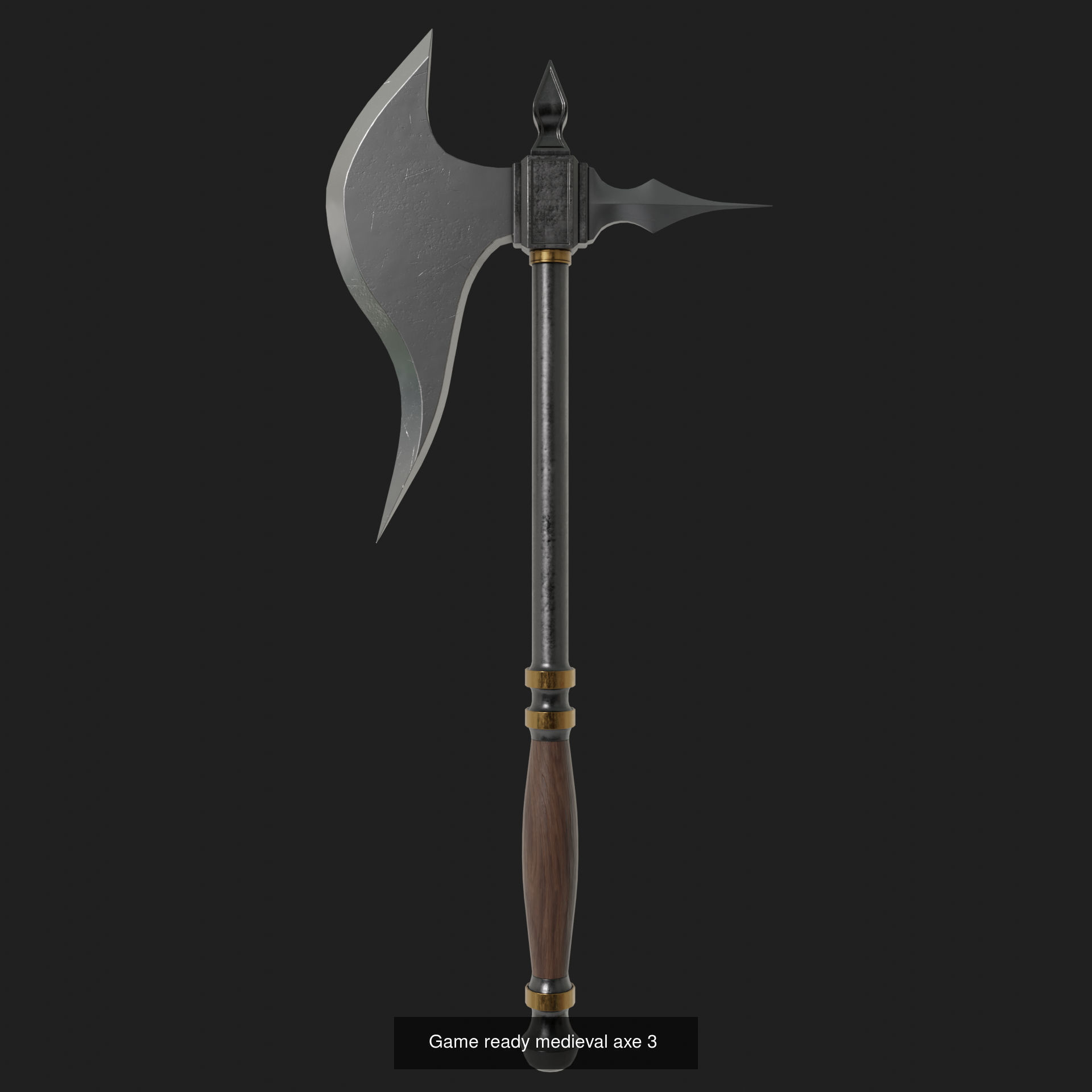 Game ready medieval axes collection | CGTrader