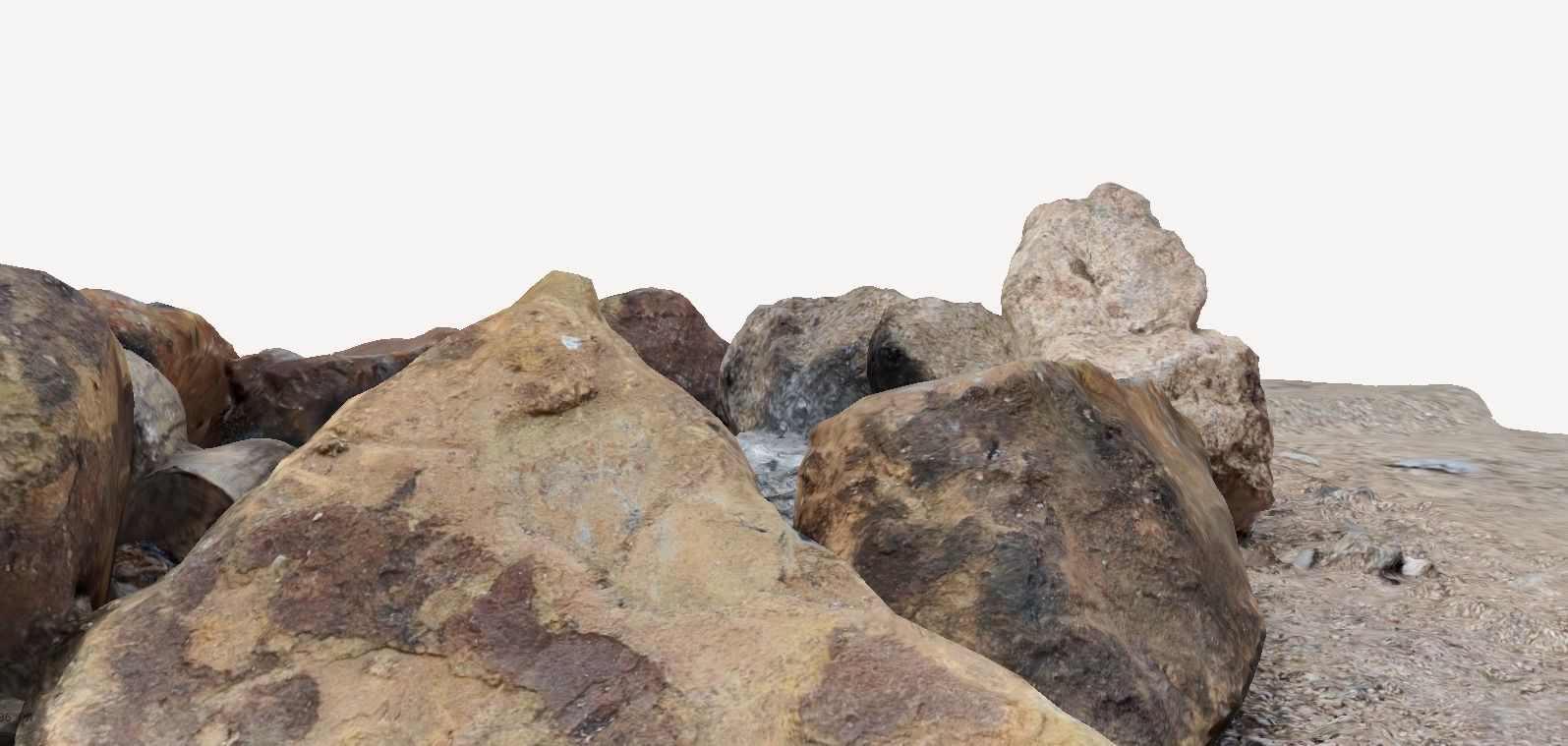 Bonfire HD 3D scan in open space 3D model | CGTrader