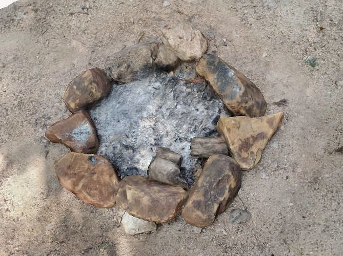 Bonfire HD 3D scan in open space 3D model | CGTrader