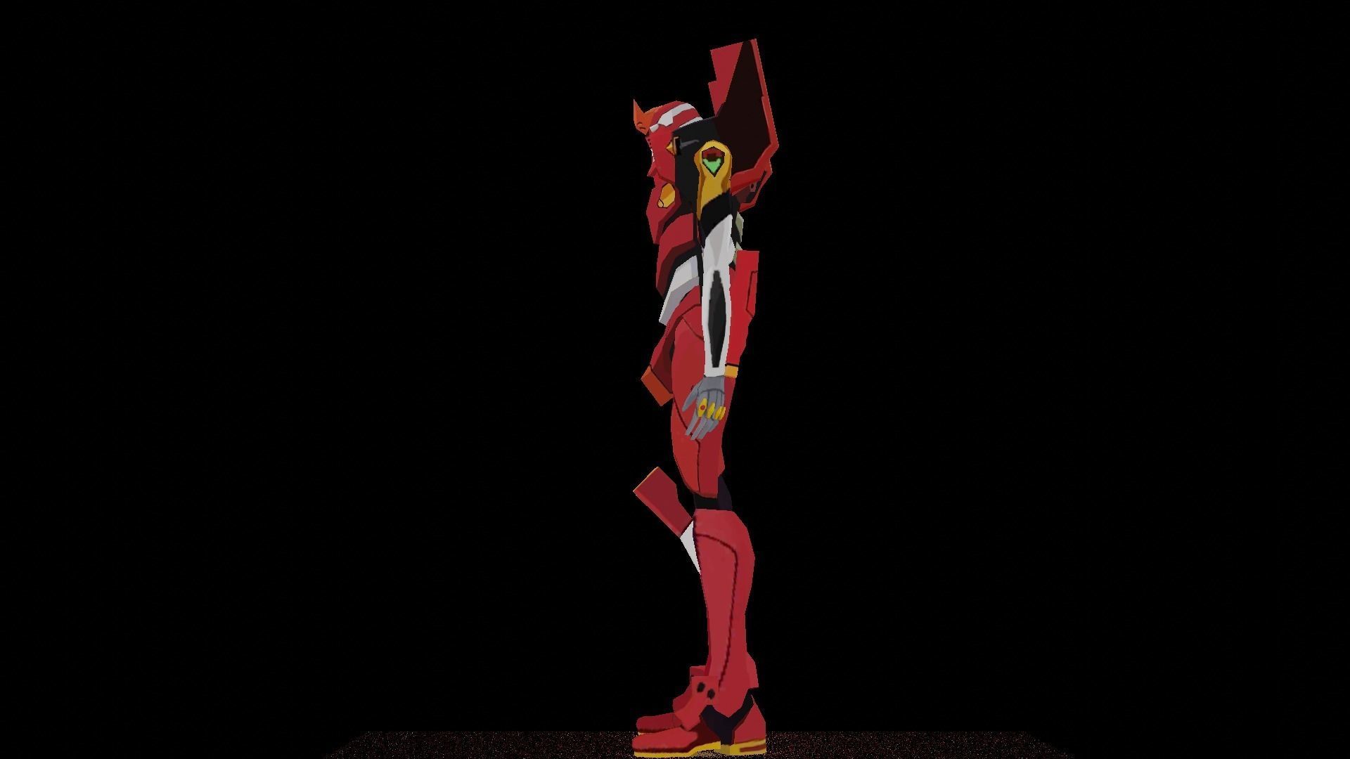 3D model Evangelion 02 VR / AR / low-poly | CGTrader