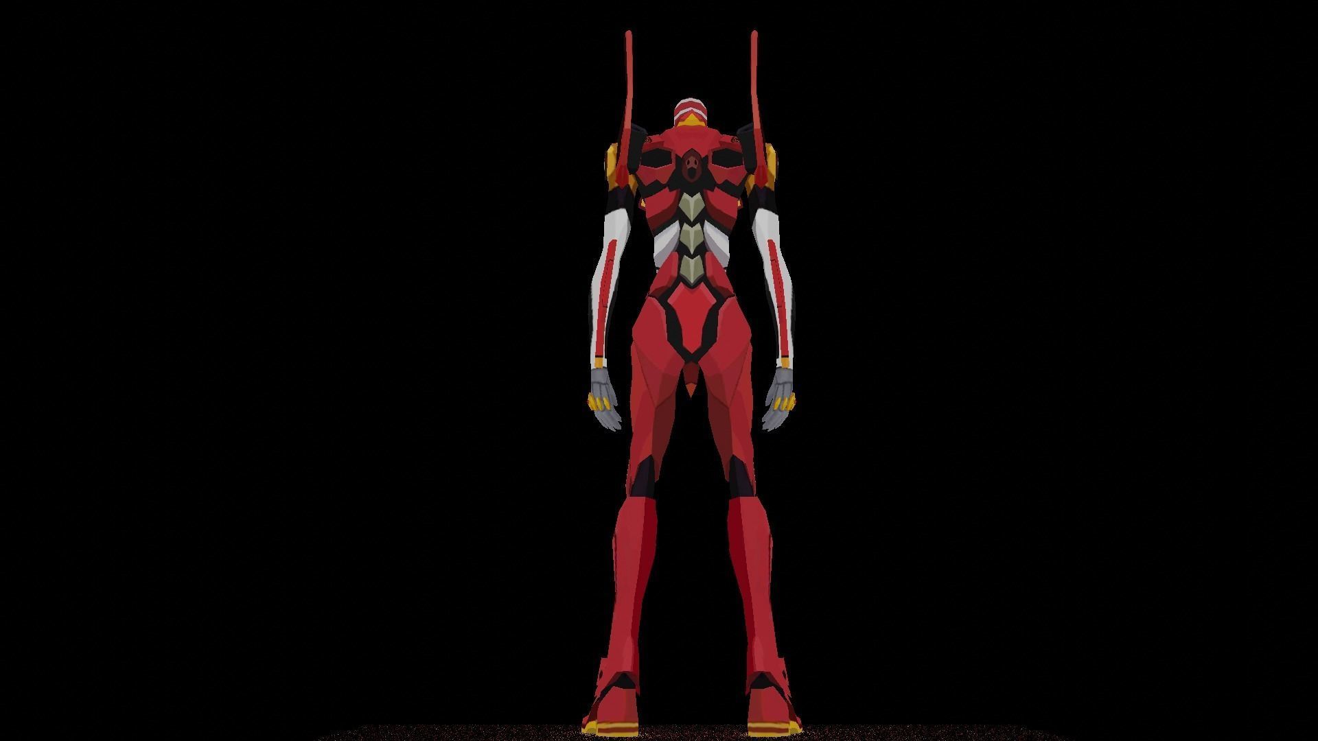 3D model Evangelion 02 VR / AR / low-poly | CGTrader