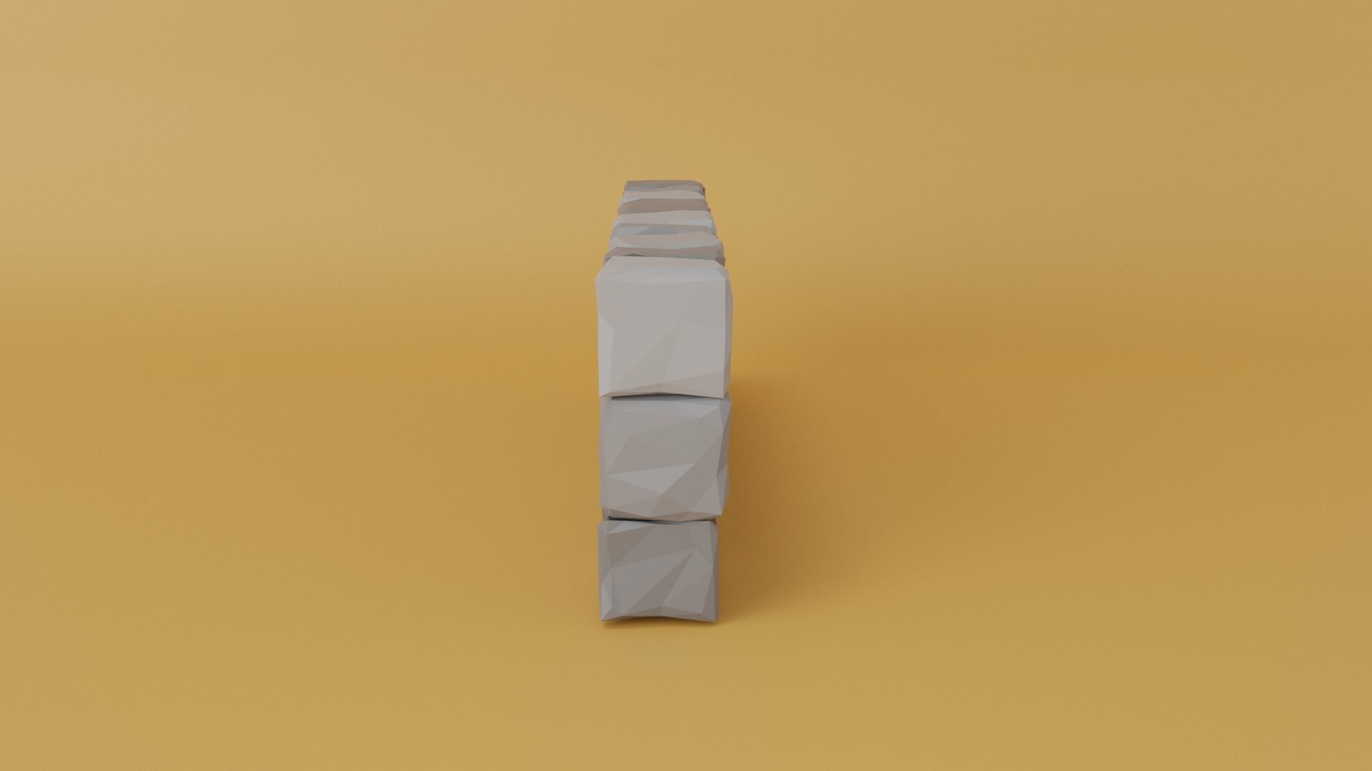 3D model Stone Wall VR / AR / low-poly | CGTrader