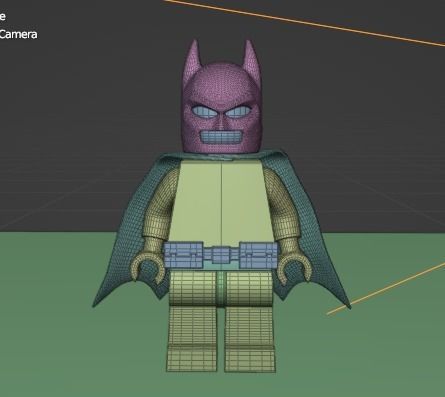 Lego Batman 3D model 3D model | CGTrader