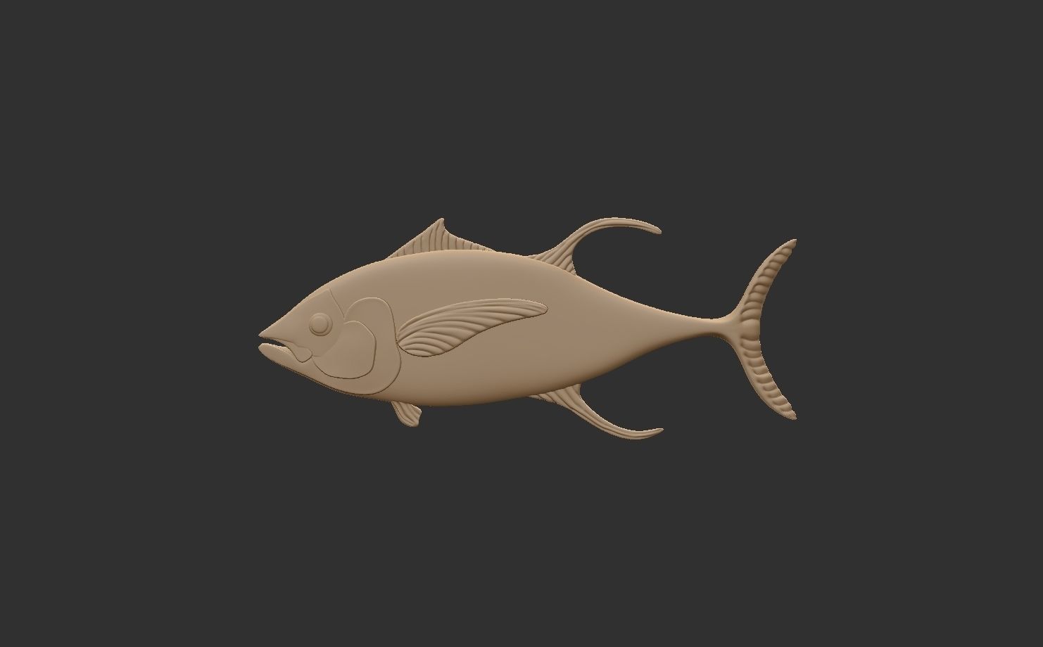 fish cnc 3d model printable 3D model 3D printable | CGTrader