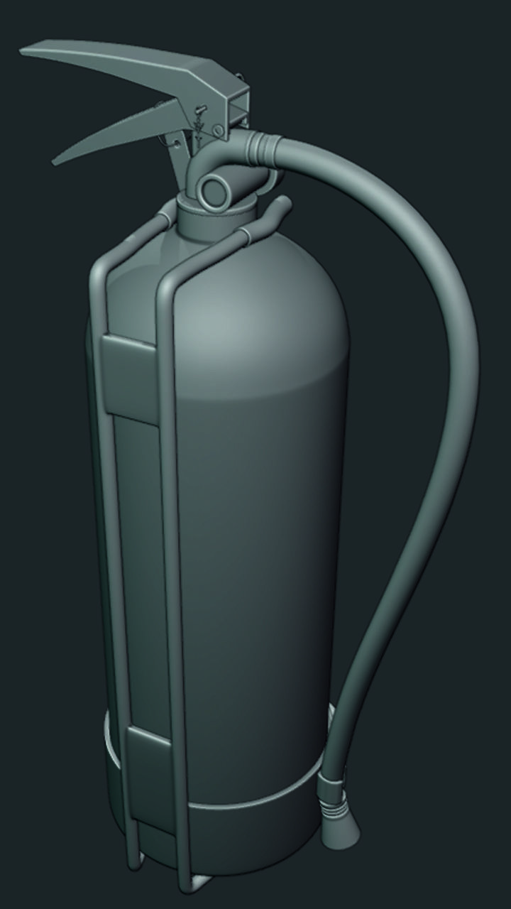 Fire extinguisher 3D model | CGTrader