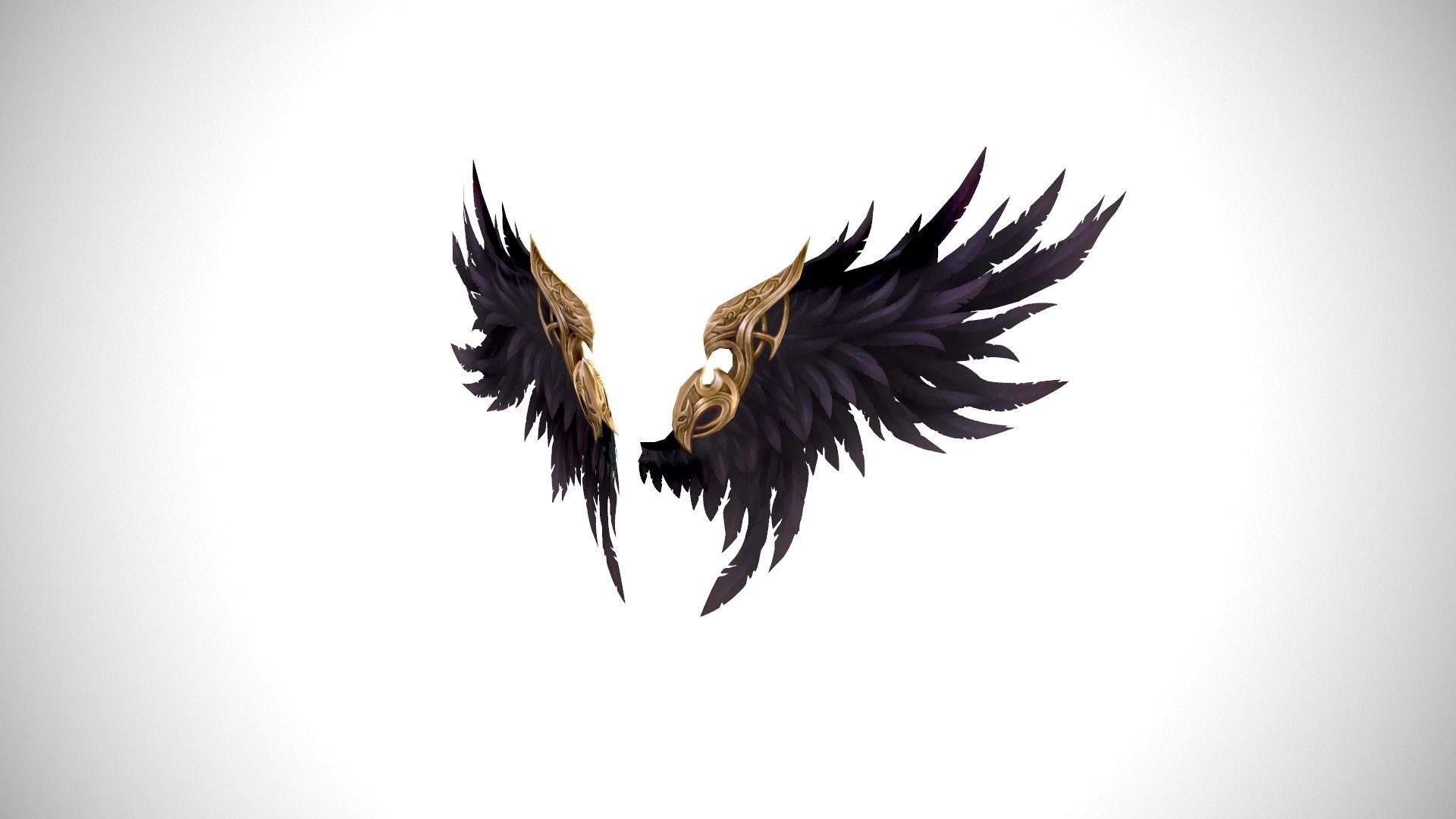 3D model Angel Wings - 5 Variants VR / AR / low-poly | CGTrader