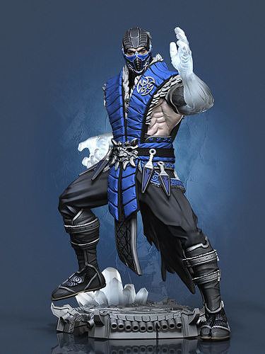 Sub Zero 3D model 3D printable | CGTrader