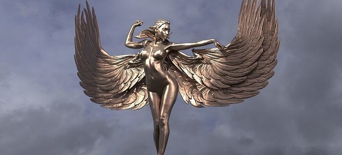 Four Elements Wind Sculpture 4 3D model | CGTrader