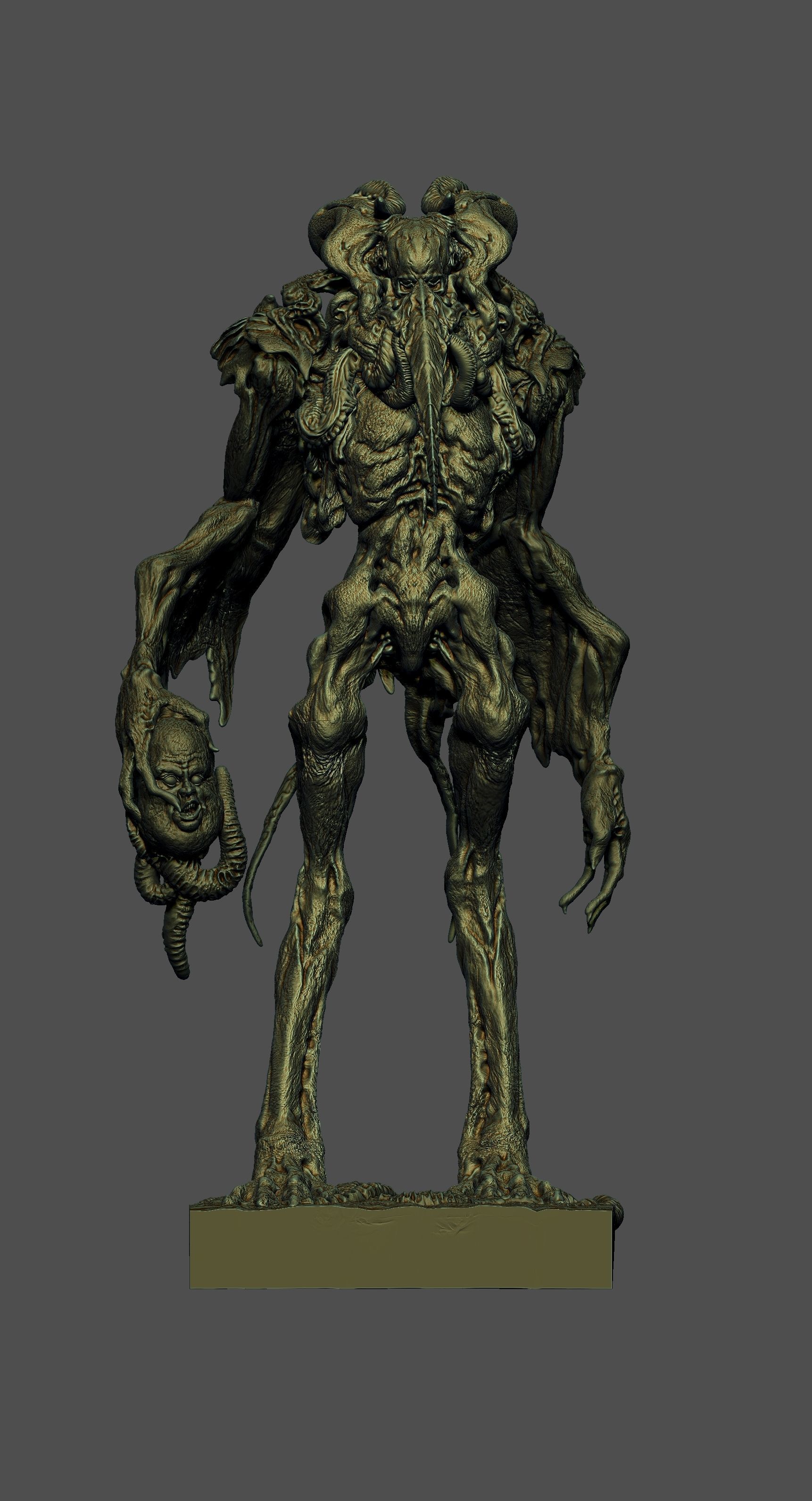 Birdman Monster 3D model 3D printable | CGTrader