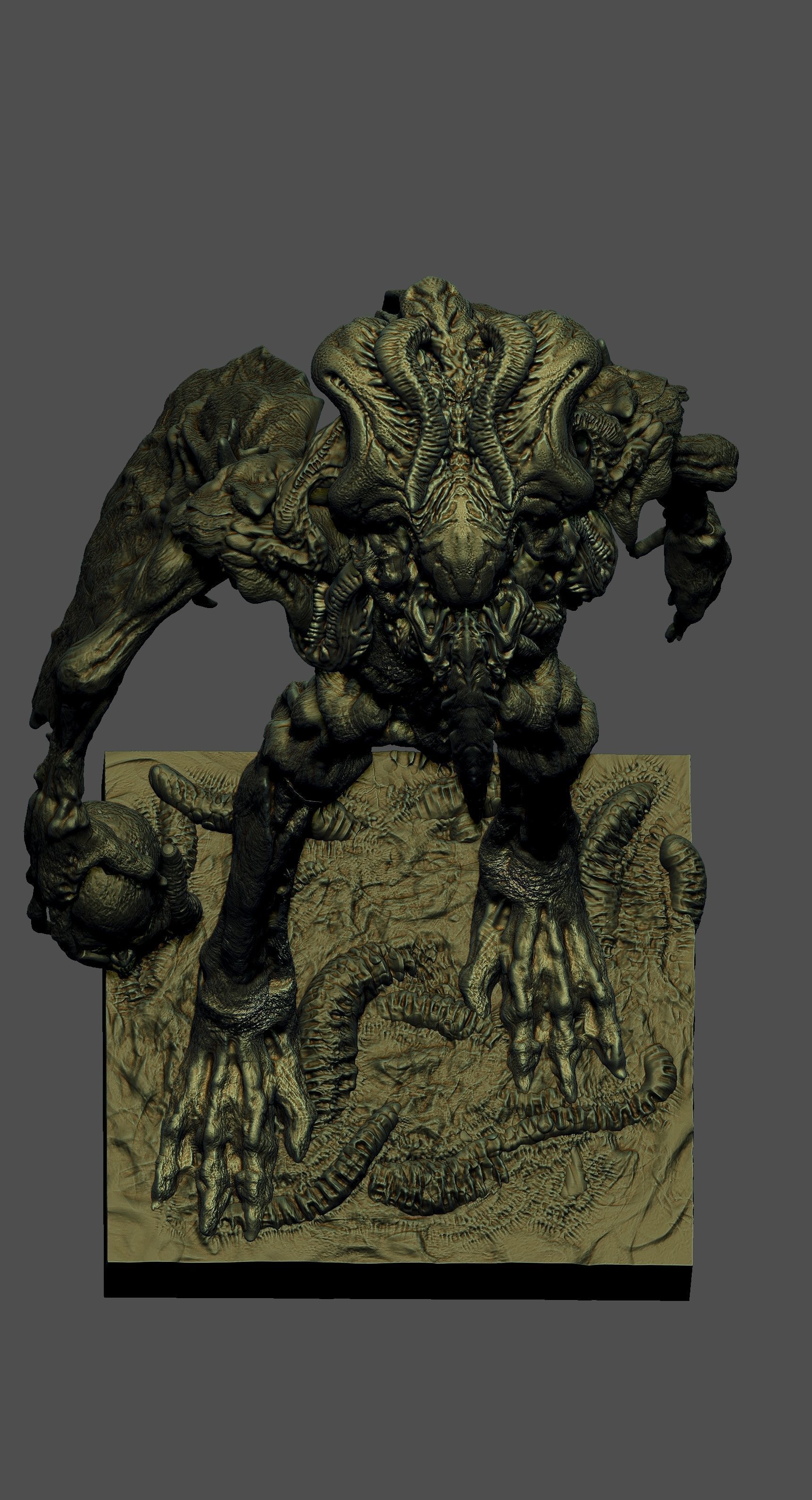 Birdman Monster 3D model 3D printable | CGTrader