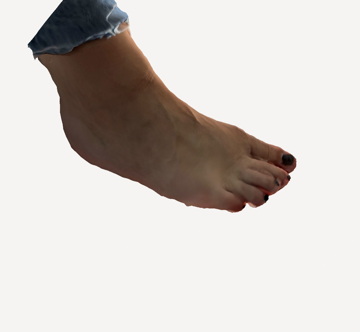 Woman Foot 3D model 3D printable | CGTrader