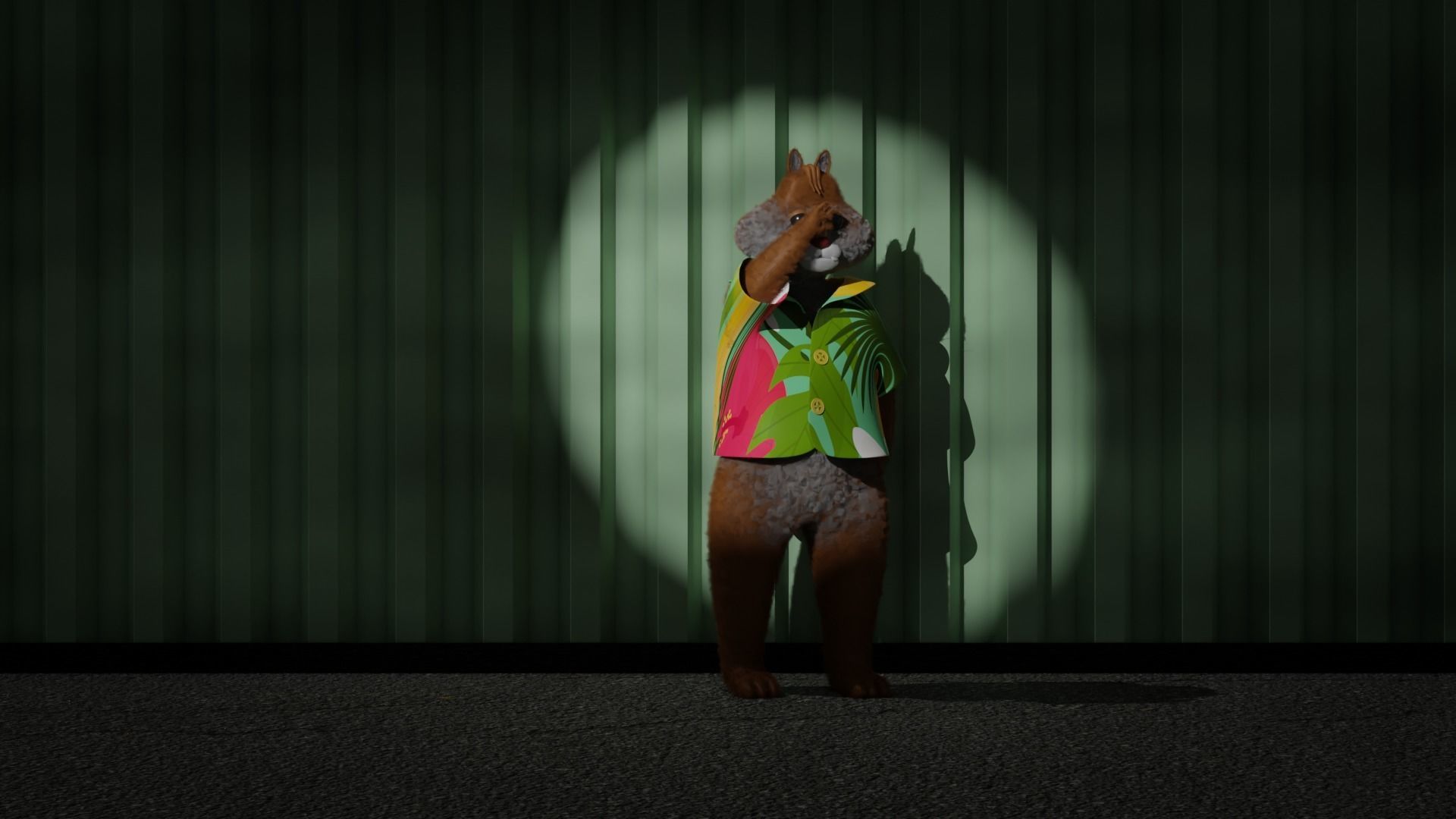 Chip from Chip and Dale free 3D model rigged | CGTrader