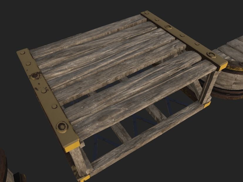 3D model Crawling Ladder platform VR / AR / low-poly | CGTrader