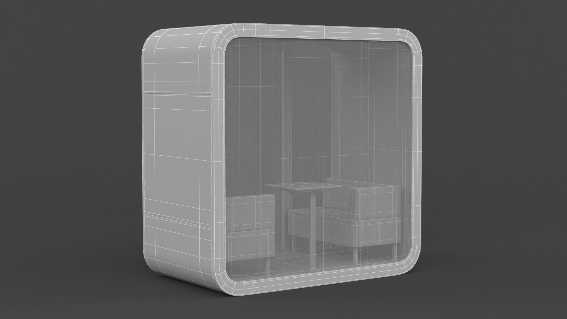 Phone Booth 3D model | CGTrader