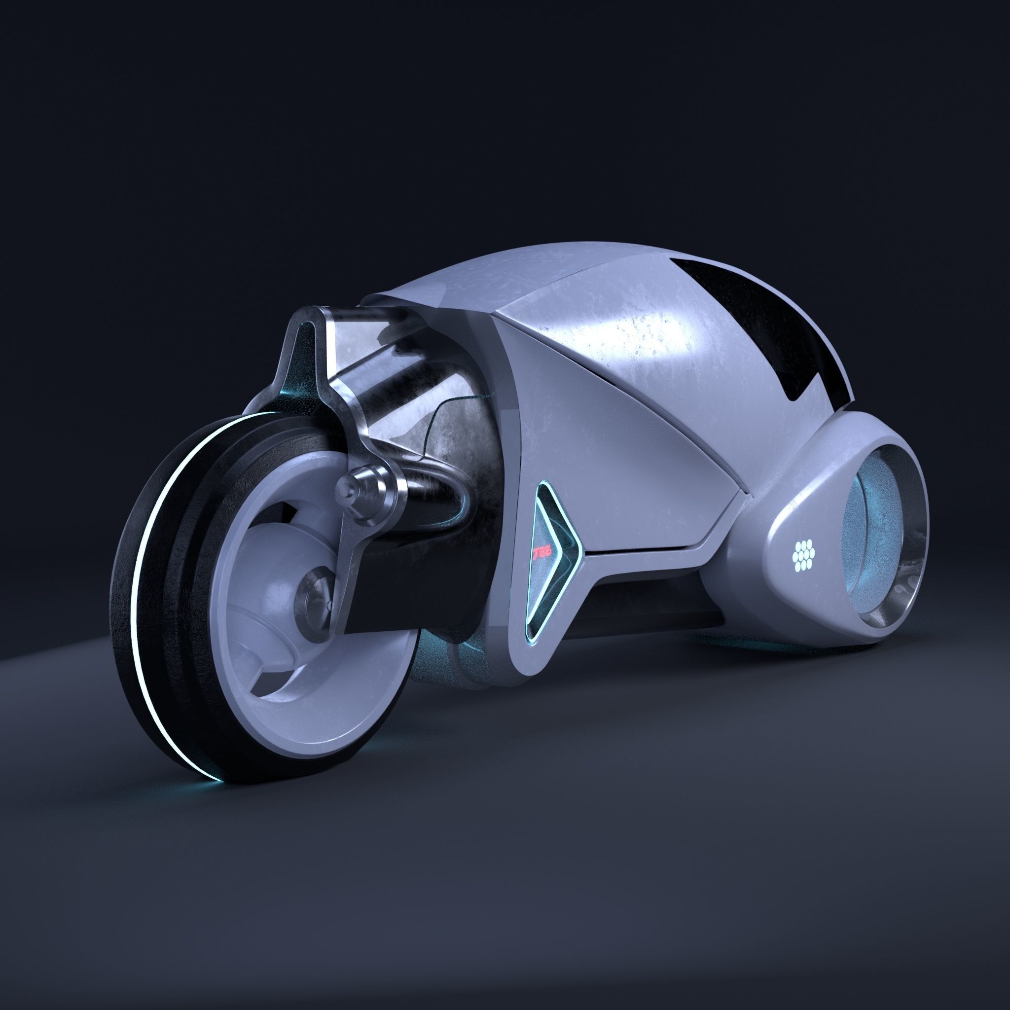 MotoCycle LightCycle - Tron legacy 3D model | CGTrader