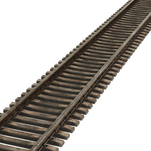 Rails 3D model | CGTrader