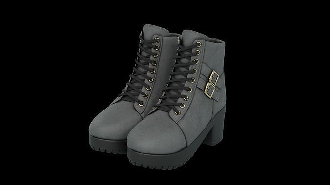 Women Boots 3D model | CGTrader