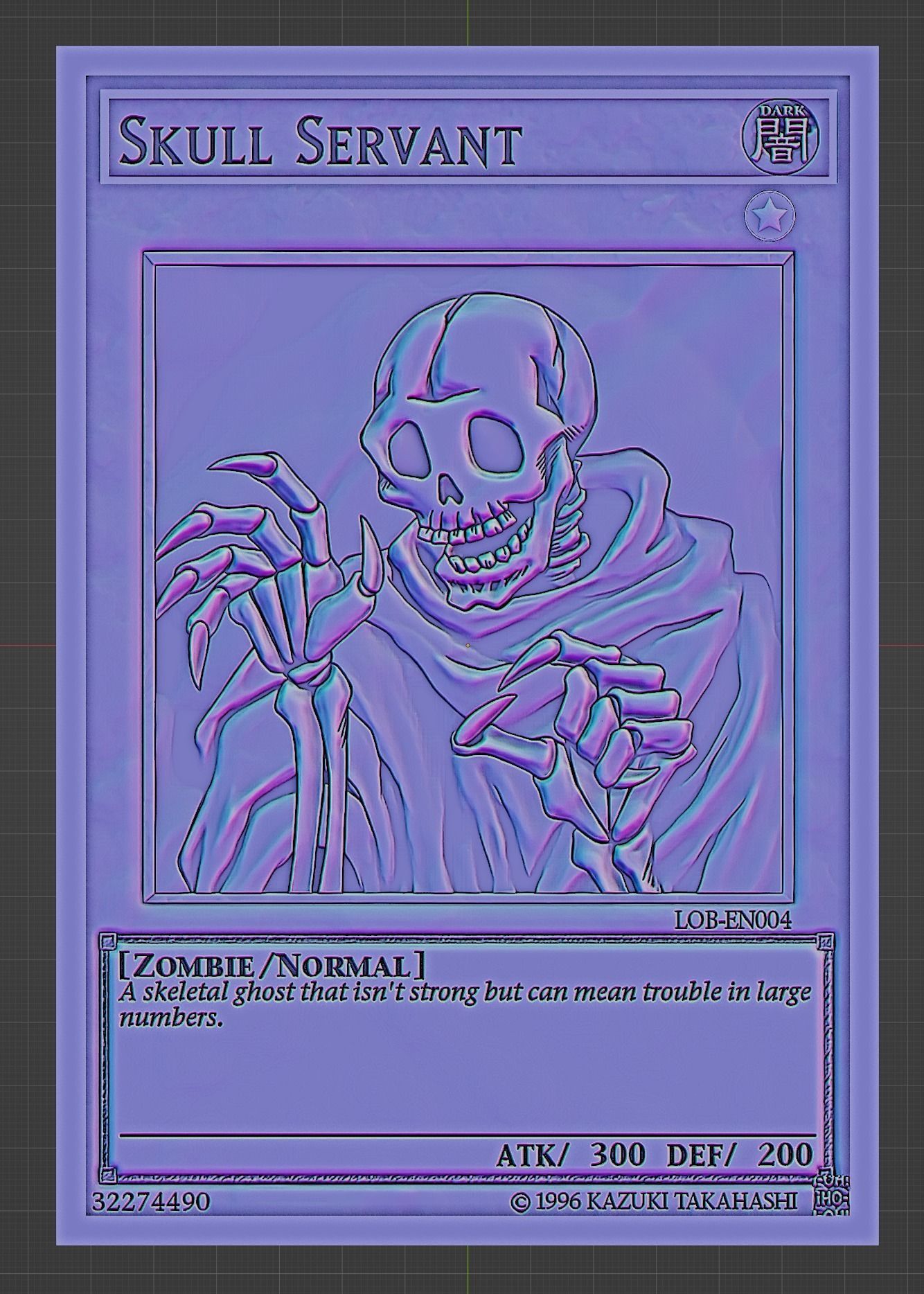 skull servant - yugioh 3D model 3D printable | CGTrader