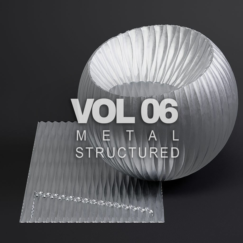 Texture Metal vol06 Structured 8K Seamless PBR Materials VR / AR / low-poly | CGTrader