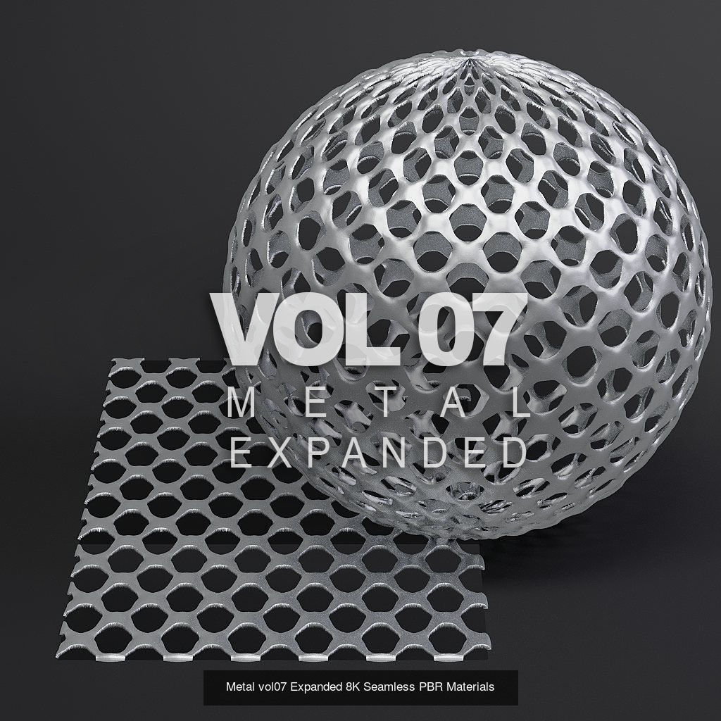 3D Model Collection M02 Metal Meshes VR / AR / low-poly | CGTrader