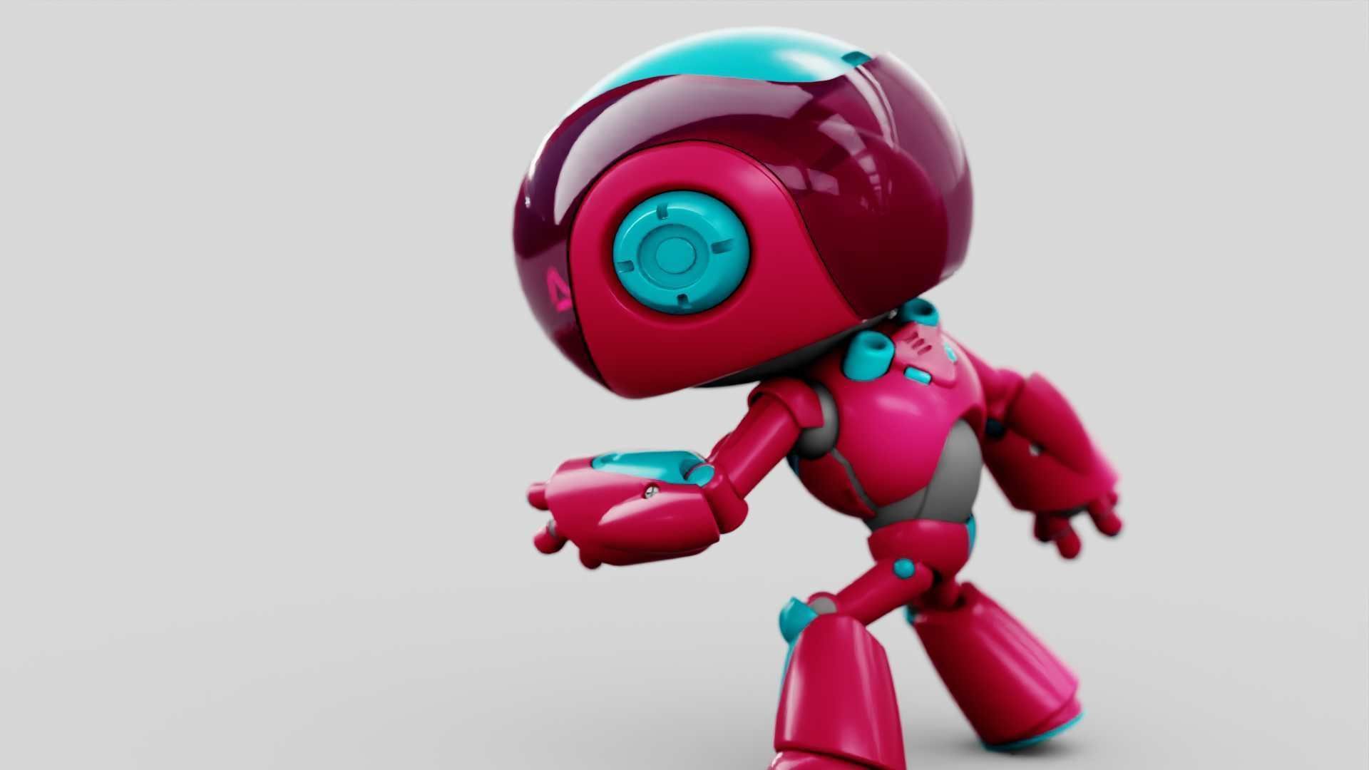 TOY BOT BENDY RIGGED 3D model rigged | CGTrader